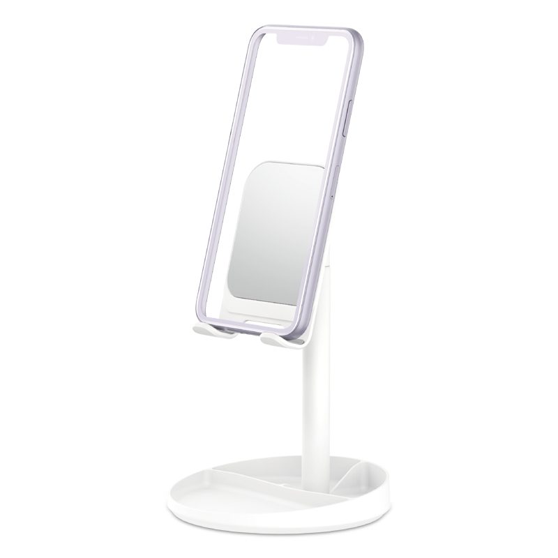 WIWU ZM201 MIRROR DESKTOP STAND WHITE – Star Light Kuwait
