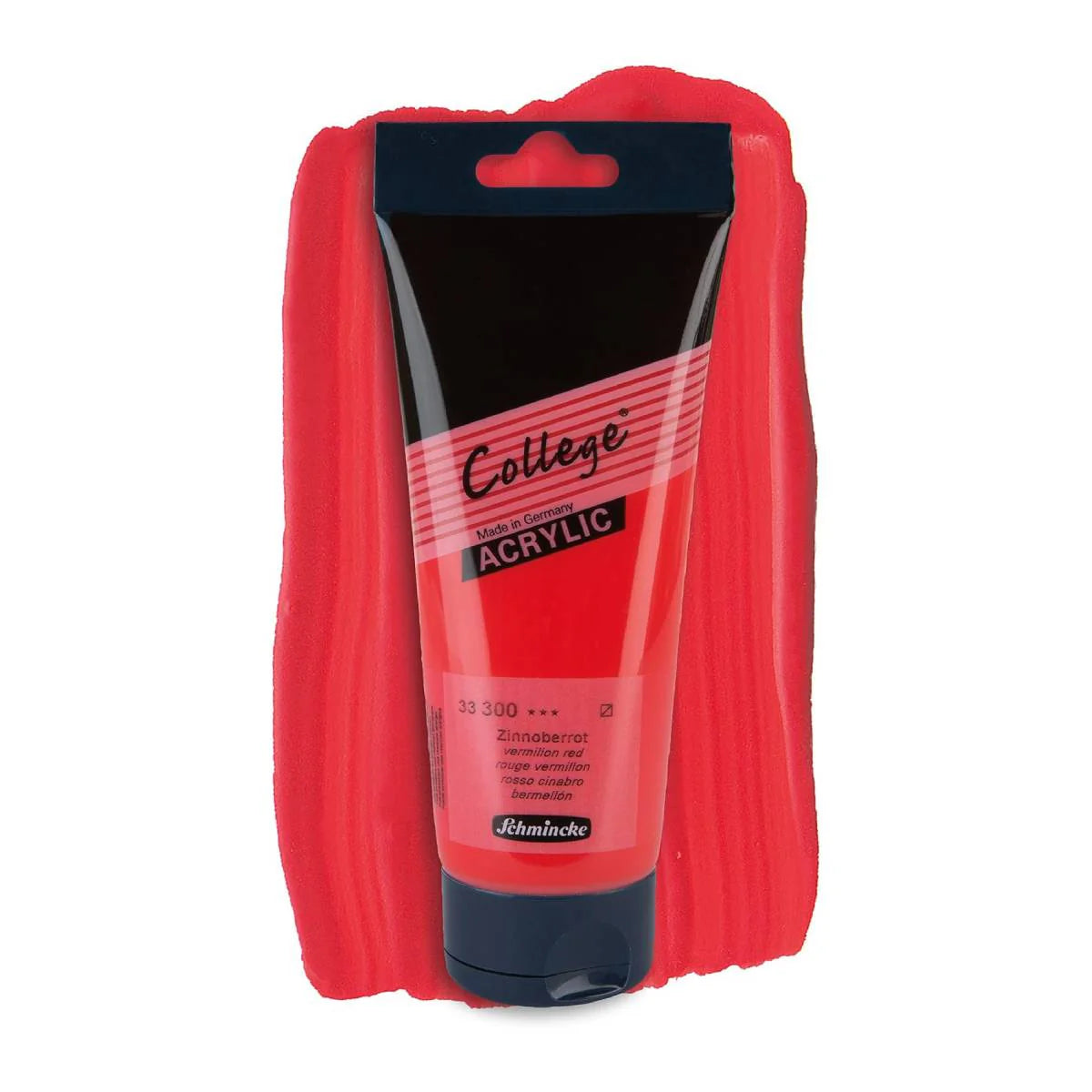 Schmincke College Acrylic Color 75ml Vermilion Red – Star Light Kuwait