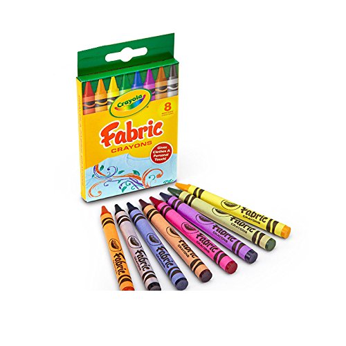 Crayola 8 ct Fabric Crayons – Star Light Kuwait