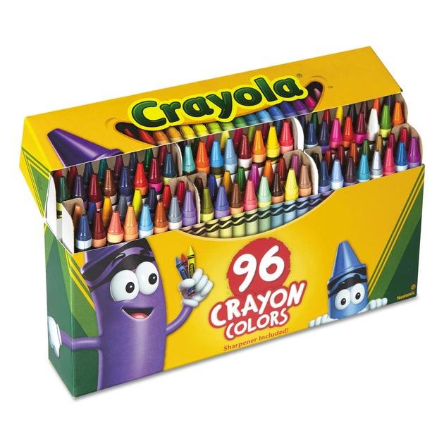 Crayola 96 ct Non peggable Crayon – Star Light Kuwait