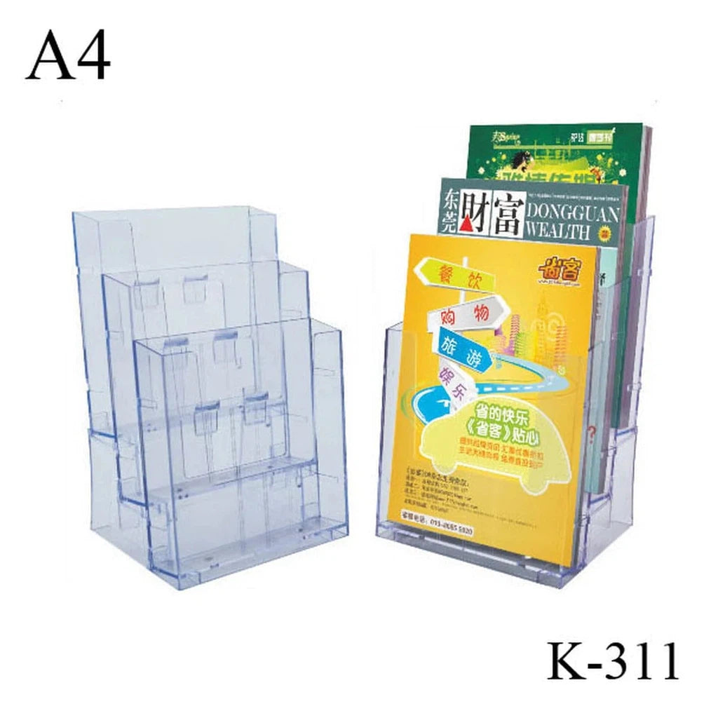 A4 Portait Combined Multi Display Stand – Star Light Kuwait