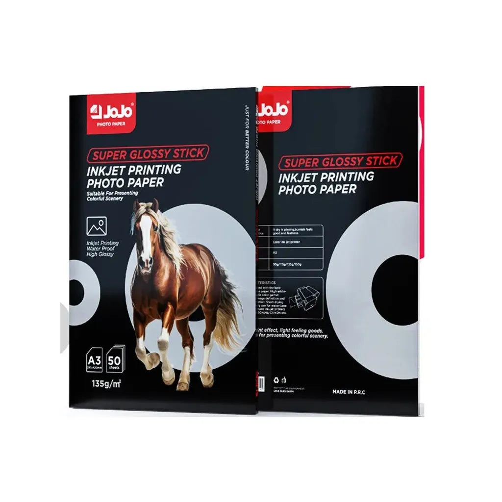 A4 STICKY GLOSSY PHOTO PAPER (135GX50SHEETS) JS-3015-1 – Star Light Kuwait