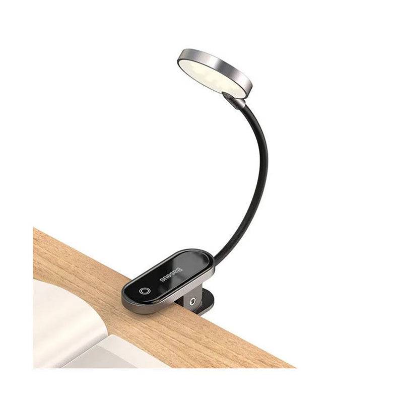 Baseus Comfort Reading Mini Clip Lamp - Dark Gray – Star Light Kuwait
