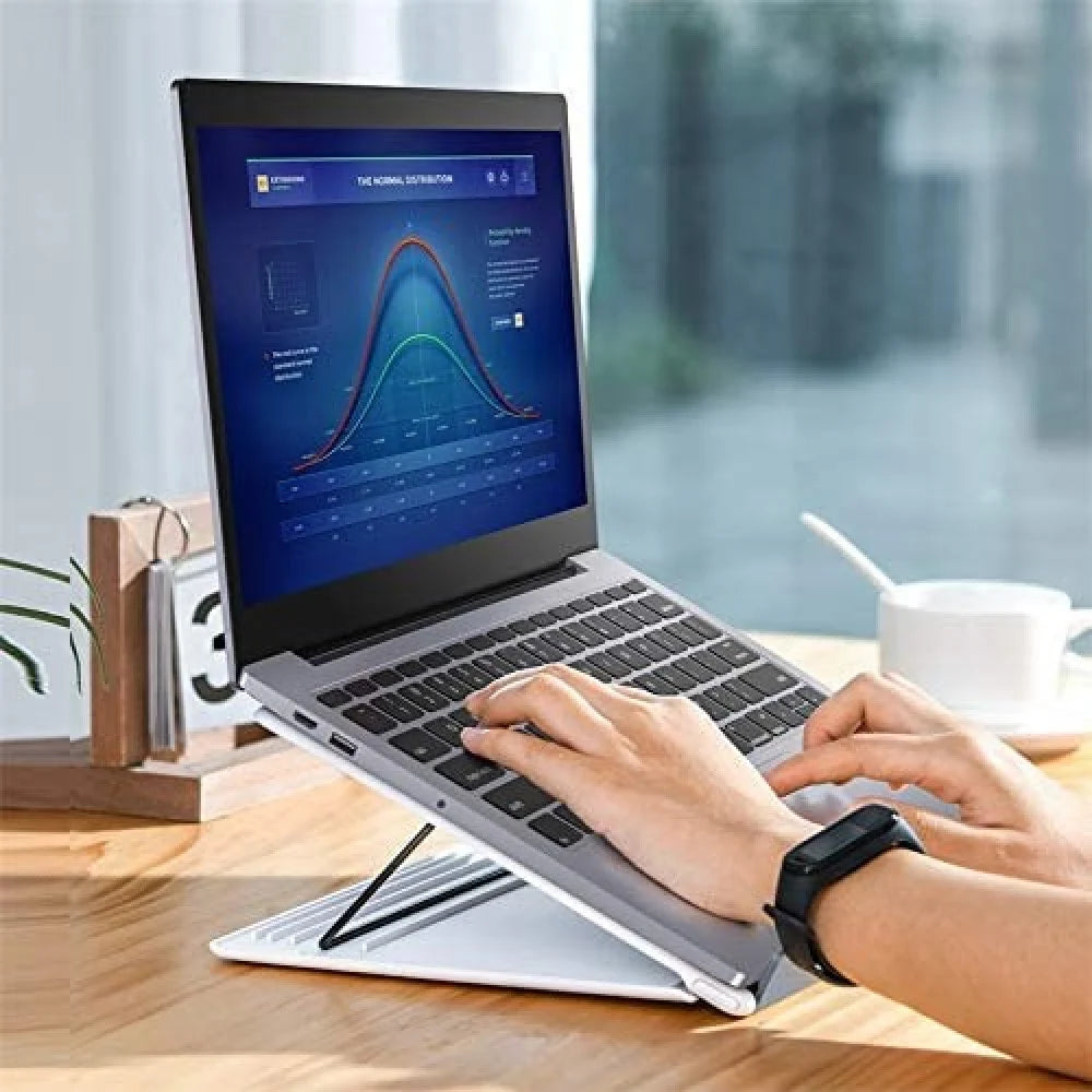 Baseus Let's Go Mesh Portable Laptop Stand White and Grey – Star Light ...