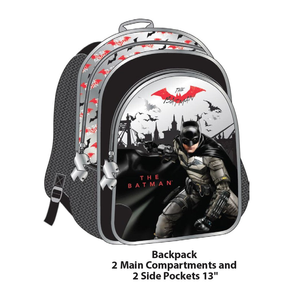 Batman Grey Backpack – Star Light Kuwait