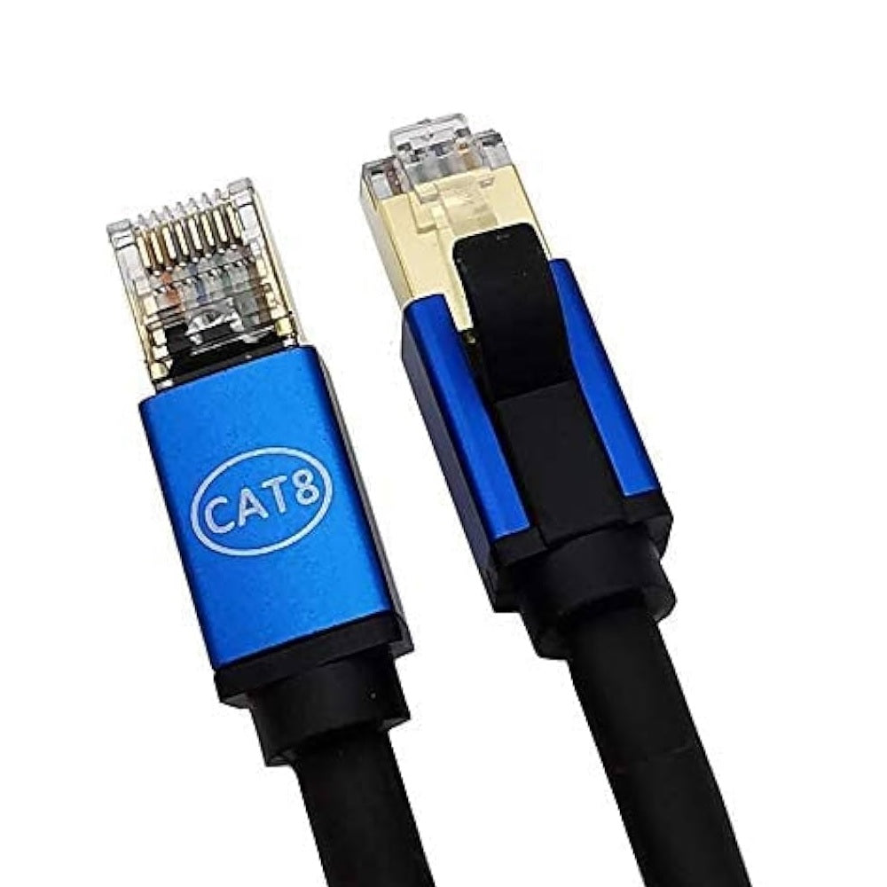CAT8 RJ45 S/FTP 40Gbps Ethernet Network Cable – 10m – Star Light Kuwait