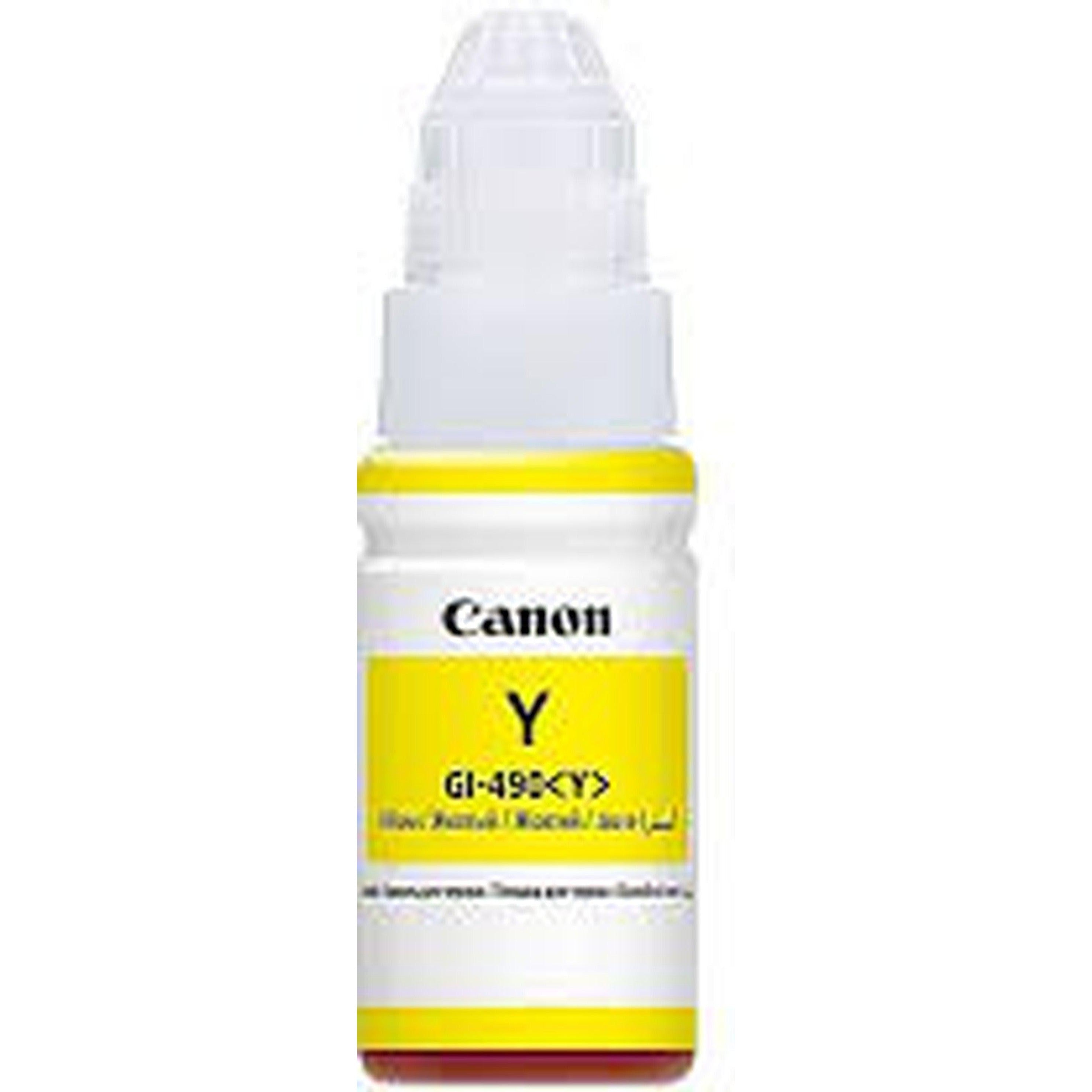 Canon Gi 490 Yellow Ink Bottle | Star Light Kuwait