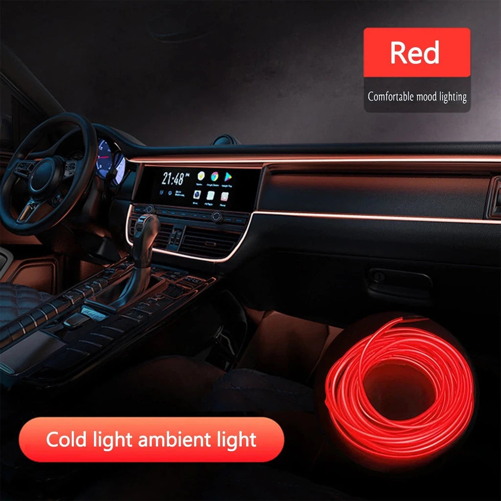 Car Usb Light Red 3 Meters Sl0017 – Star Light Kuwait