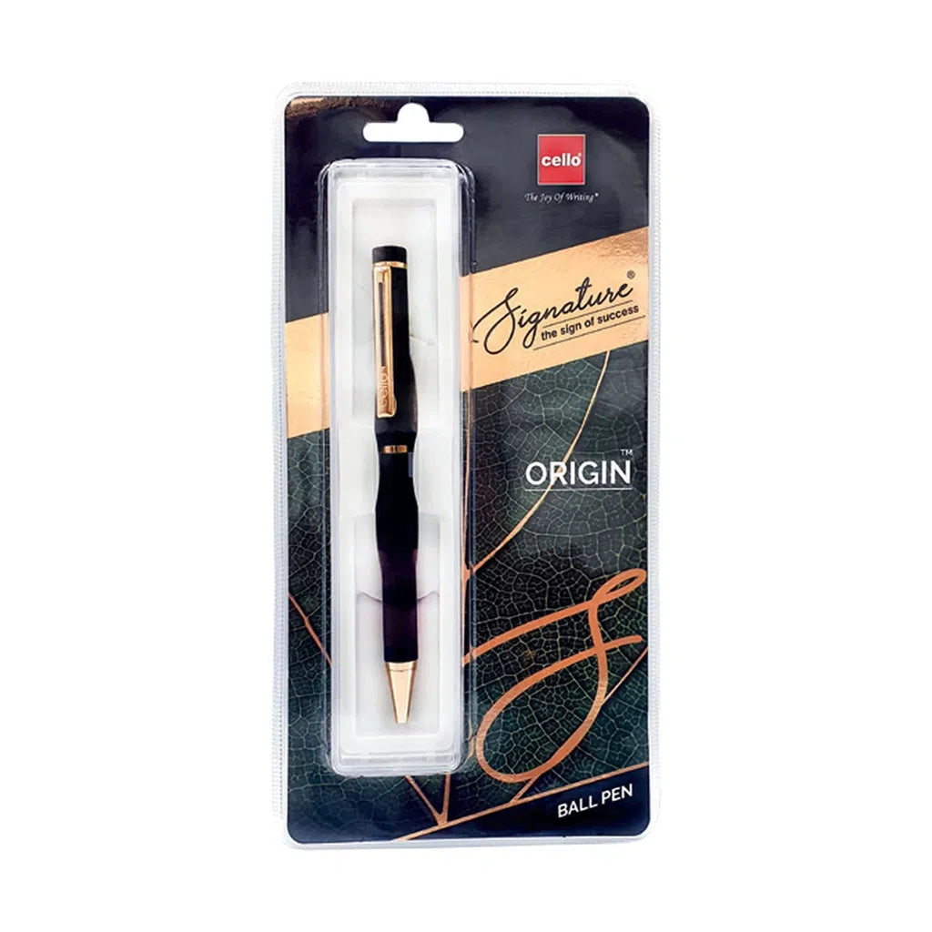 Cello Signature Origin Ball Pen Blue – Star Light Kuwait