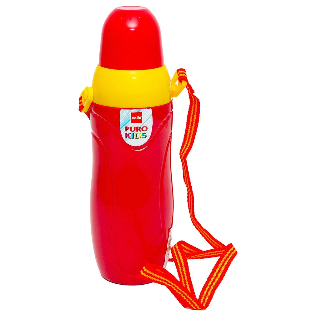 Cello Water Bottle Puro Kids 600ml Assorted Colors – Star Light Kuwait