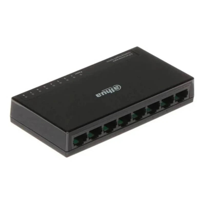 Dahua 8-Port Desktop Gigabit Ethernet Switch - 8 Ports / Unmanaged - S ...