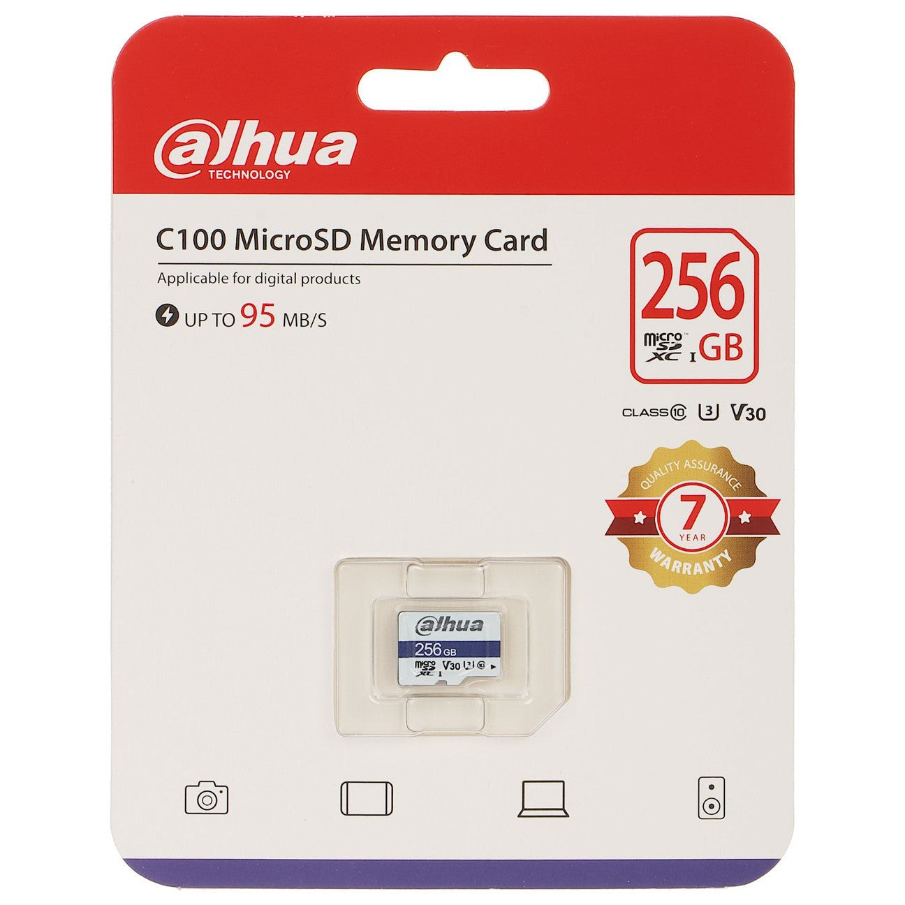 Dahua C100 256GB MicroSD Memory Card – Star Light Kuwait