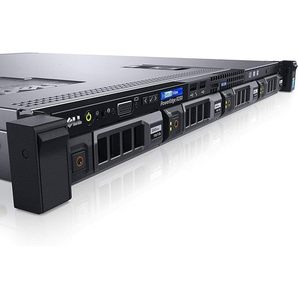 Dell Power Edge R230 – Xeon E3-1220 V6 3.0Ghz, 8Gb Ram, 1Tb Hdd, Perc ...