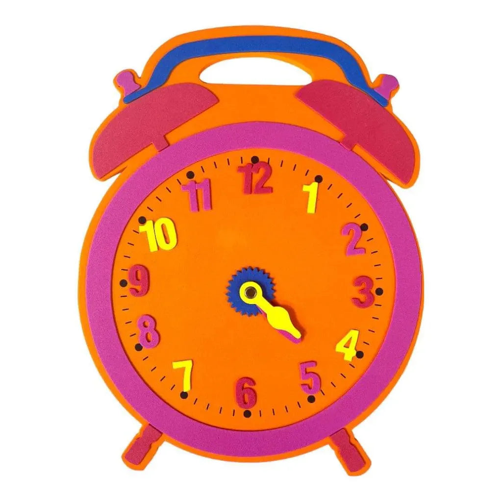 Educational Foam Clock Timer Toy – Star Light Kuwait