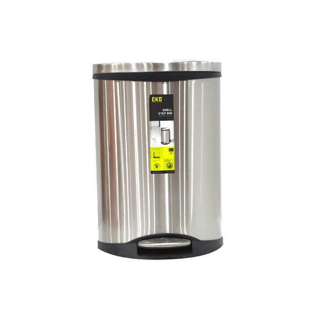 Eko Stainless Dustbin Luxury 30 Liter - EK9268-30L – Star Light Kuwait