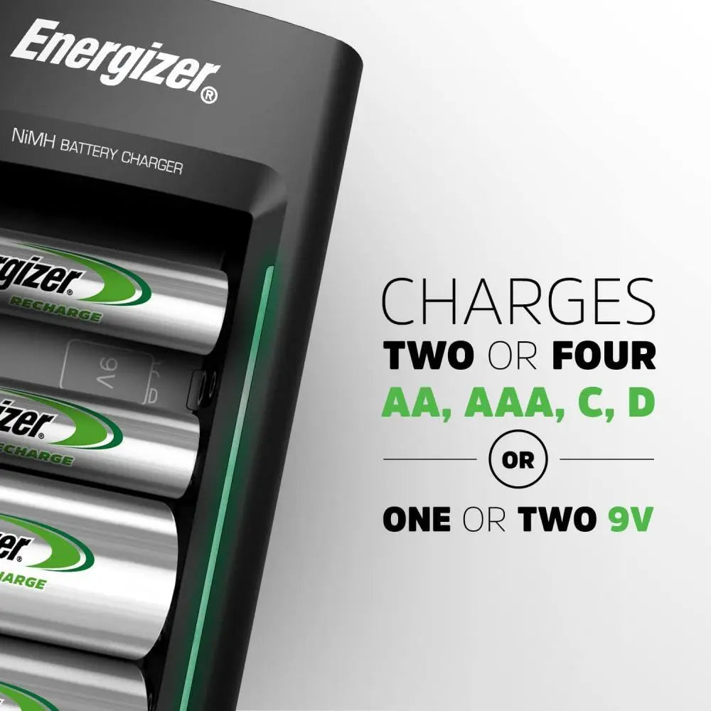 Energizer / Battery charger, Rechargeable AA and AAA battery charger ...