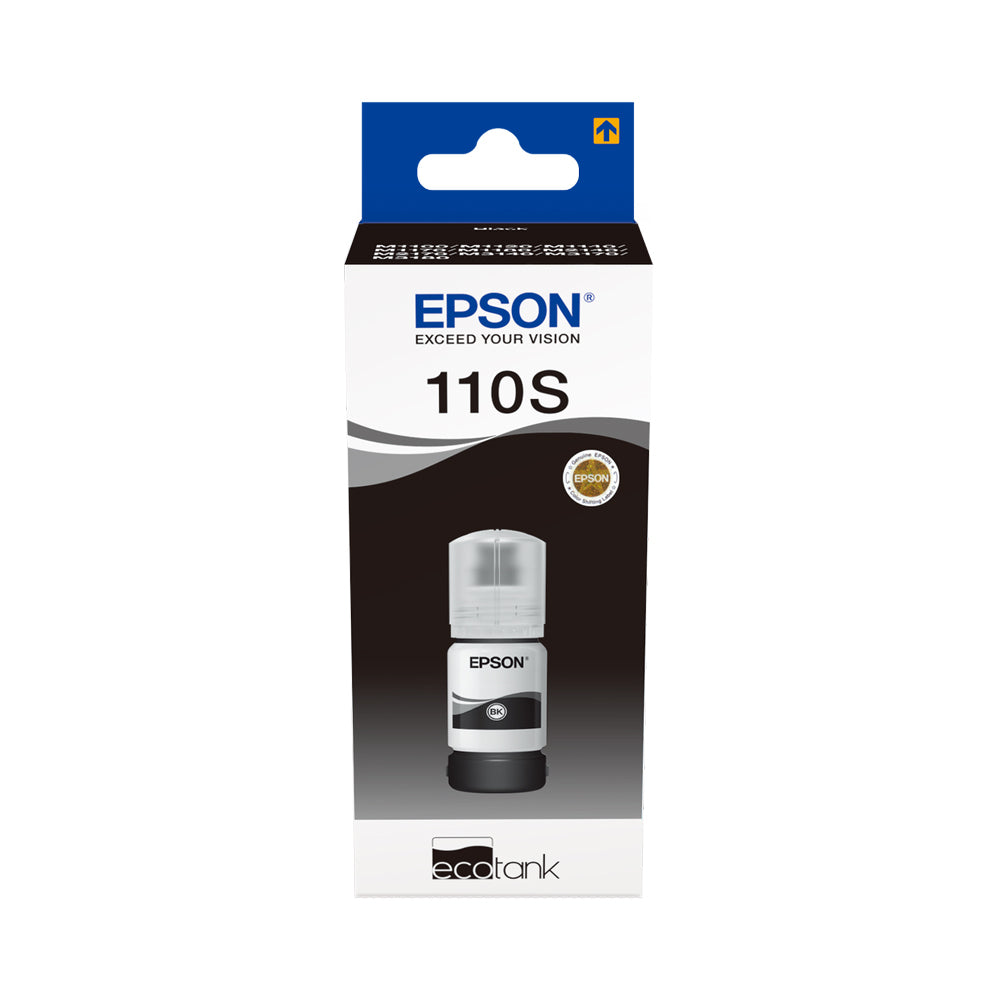 Epson 110S EcoTank Pigment black ink bottle – Star Light Kuwait