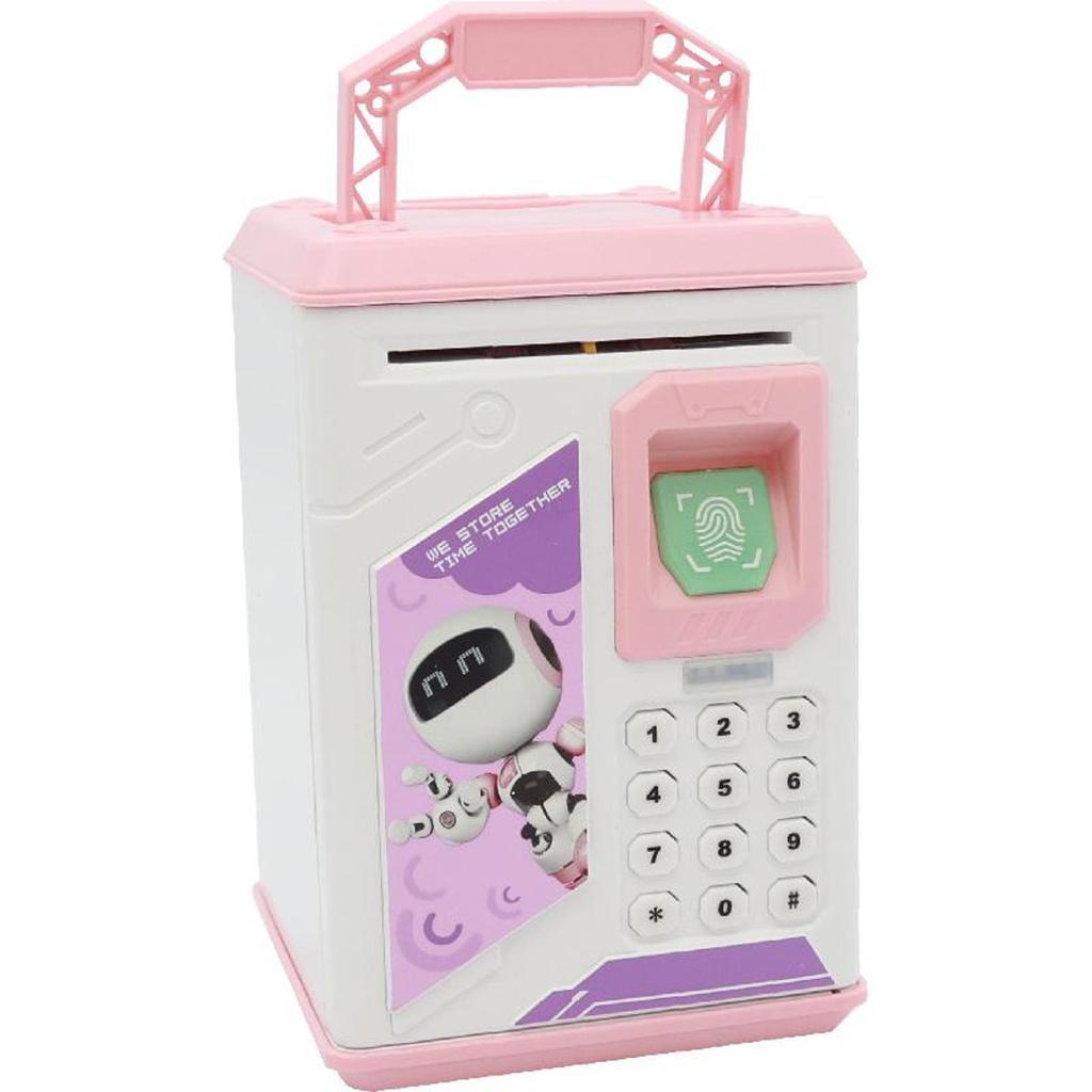 Fingerprint Cash Box - Pink – Star Light Kuwait
