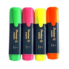 Flamingo Highlighter 4 Color Pack – Star Light Kuwait