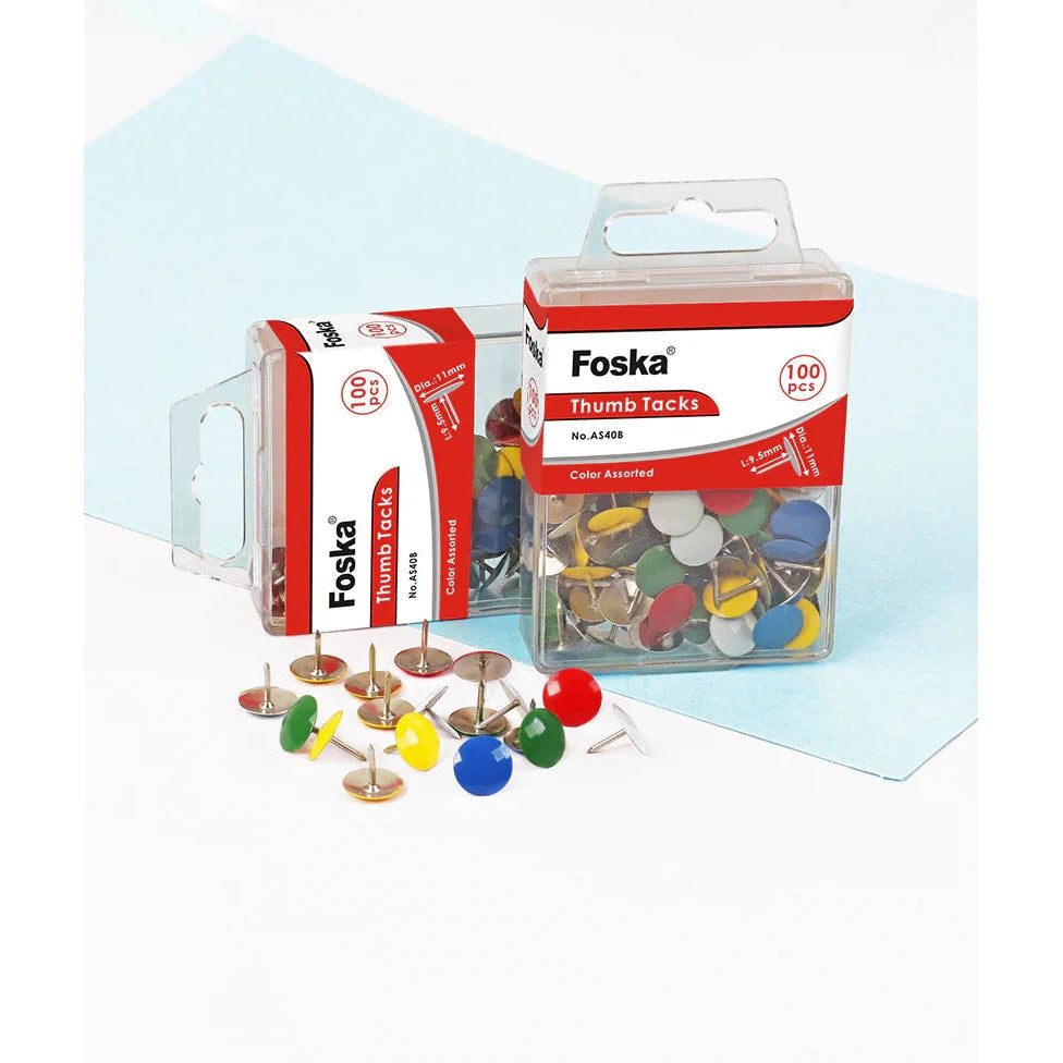 Foska Color thumb tacks（AS40B） – Star Light Kuwait