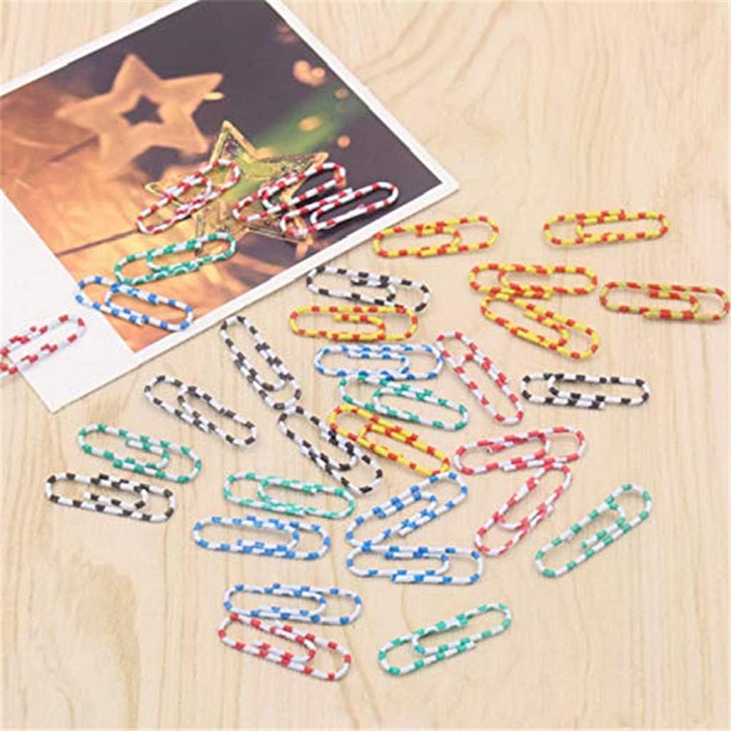 Foska Vinyl Coated Paper Clip 33mm As-14 Striped Color – Star Light Kuwait