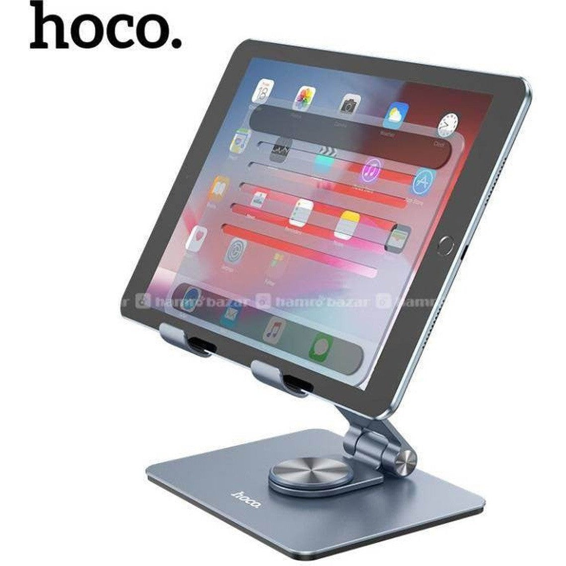 HOCO PH52 Might metal rotating tablet desktop holder – Star Light Kuwait