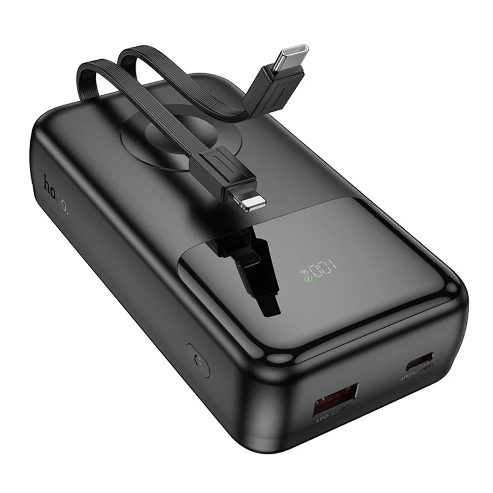 HOCO Power bank Hoco Q28A 20000mAh 22.5W/ PD 20W black – Star Light Kuwait