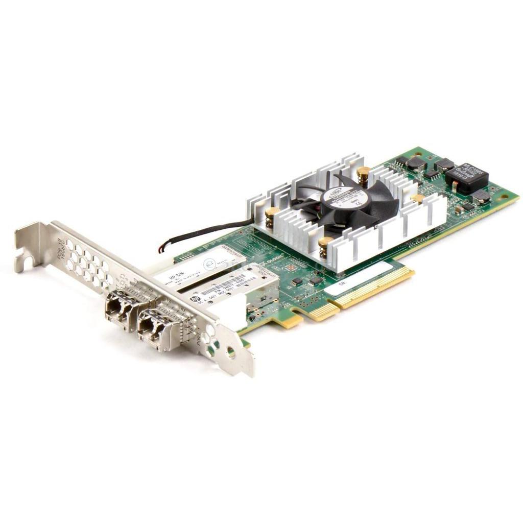 HP StoreFabric SN1000Q 16GB 2-port PCIe Fibre Channel Host Bus Adapter ...