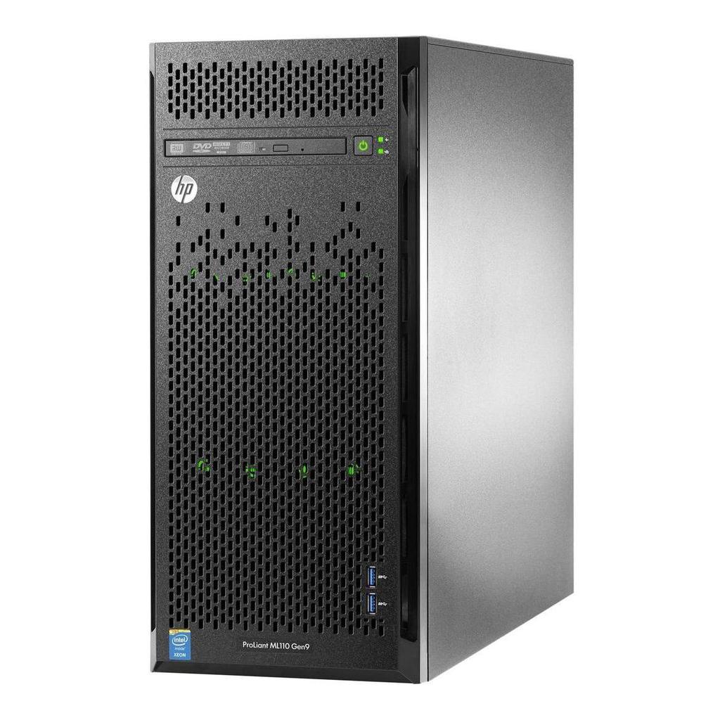 HPE ML110 Gen9 Hot Plug 8SFF CTO Svr Server : ProLiant ML110 Family - – Star Light Kuwait