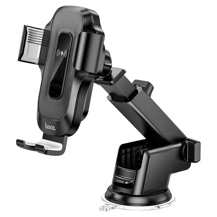 Hoco 15W Fast Wireless Charger Center Console Car Holder – Star Light Kuwait