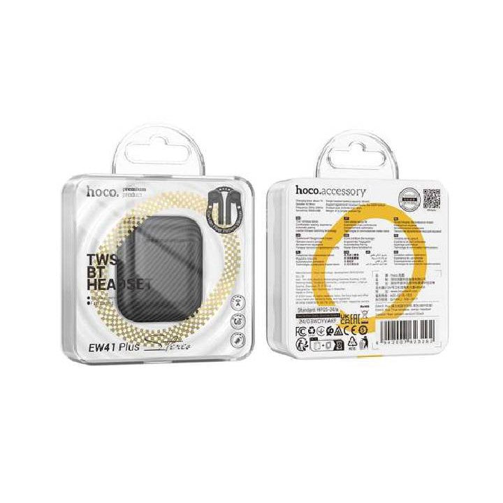 Hoco EW41 Plus True wireless stereo headset(carbon fiber pattern versi ...