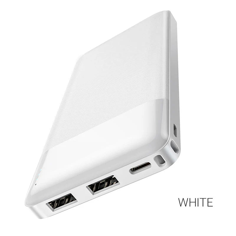 Hoco J72 Easy travel power bank(10000mAh) - White – Star Light Kuwait