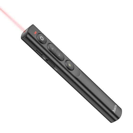 Hoco Laser Pointer GM201 Smart PPT Page Turning Pen Bluetooth Model – Star Light Kuwait