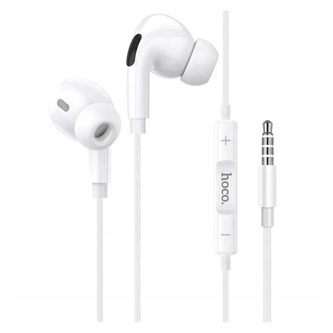 Hoco M77 Earphones - 3.5mm Jack / In-Ear / Wired / White – Star Light ...