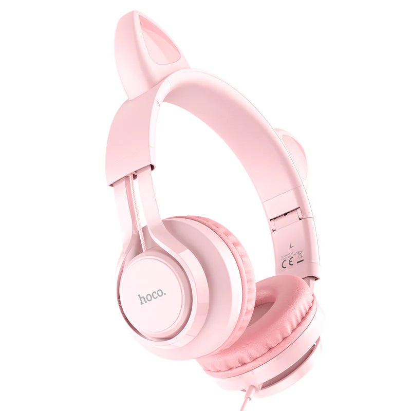 Hoco W36 Cat Ear Wireless Headphones – Star Light Kuwait