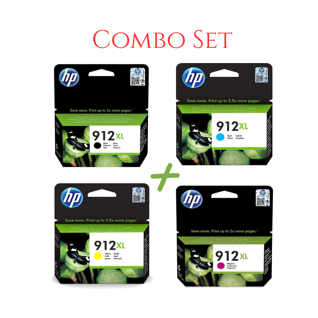 Hp 912 XLHigh Yield Ink Cartridge Full Set – Star Light Kuwait