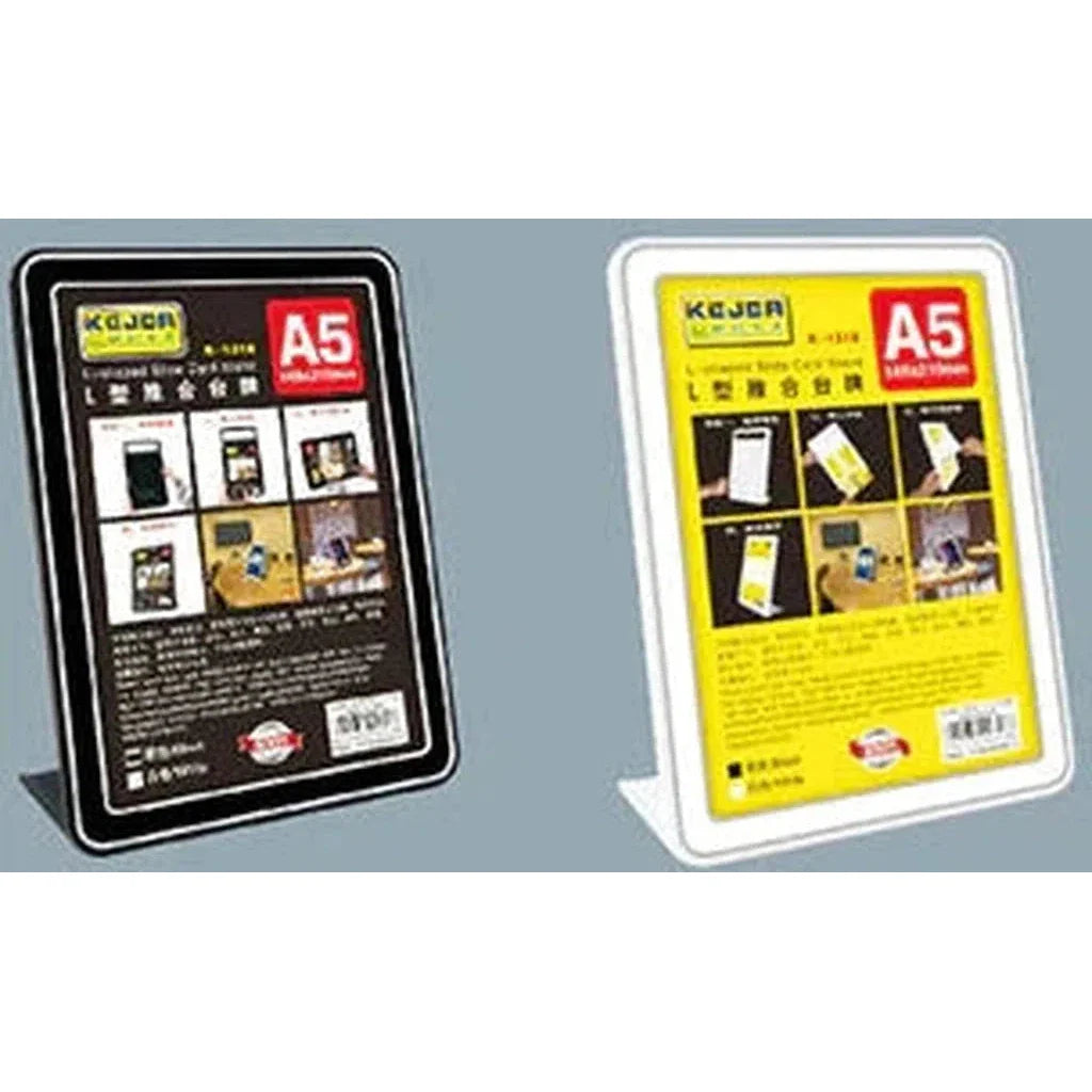 Kejea L-Shaped Slide Card Stand Horizontal & Vertical K-1317 V-A6 – Star Light Kuwait