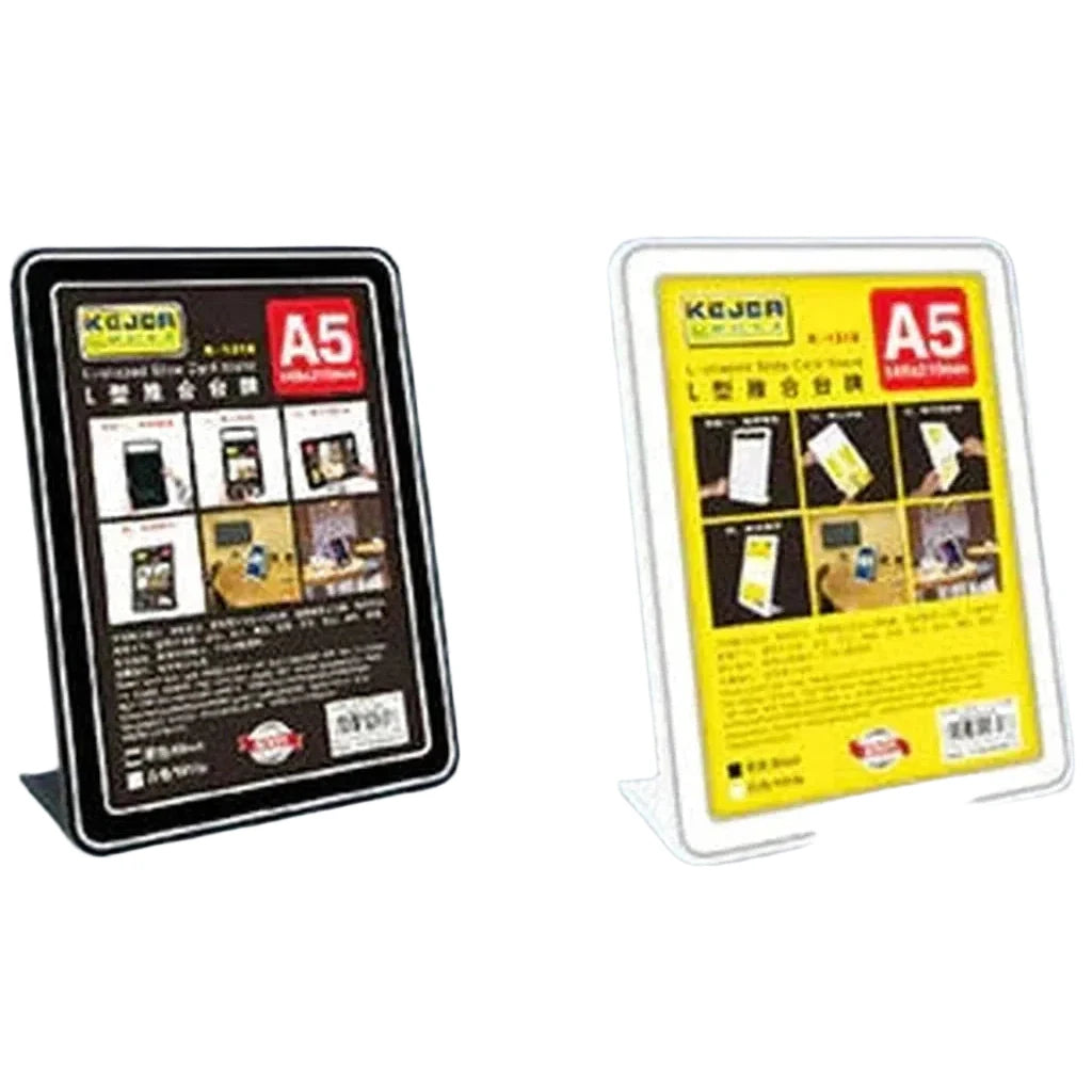Kejea L-Shaped Slide Card Stand Horizontal & Vertical K-1318 V-A5 ...