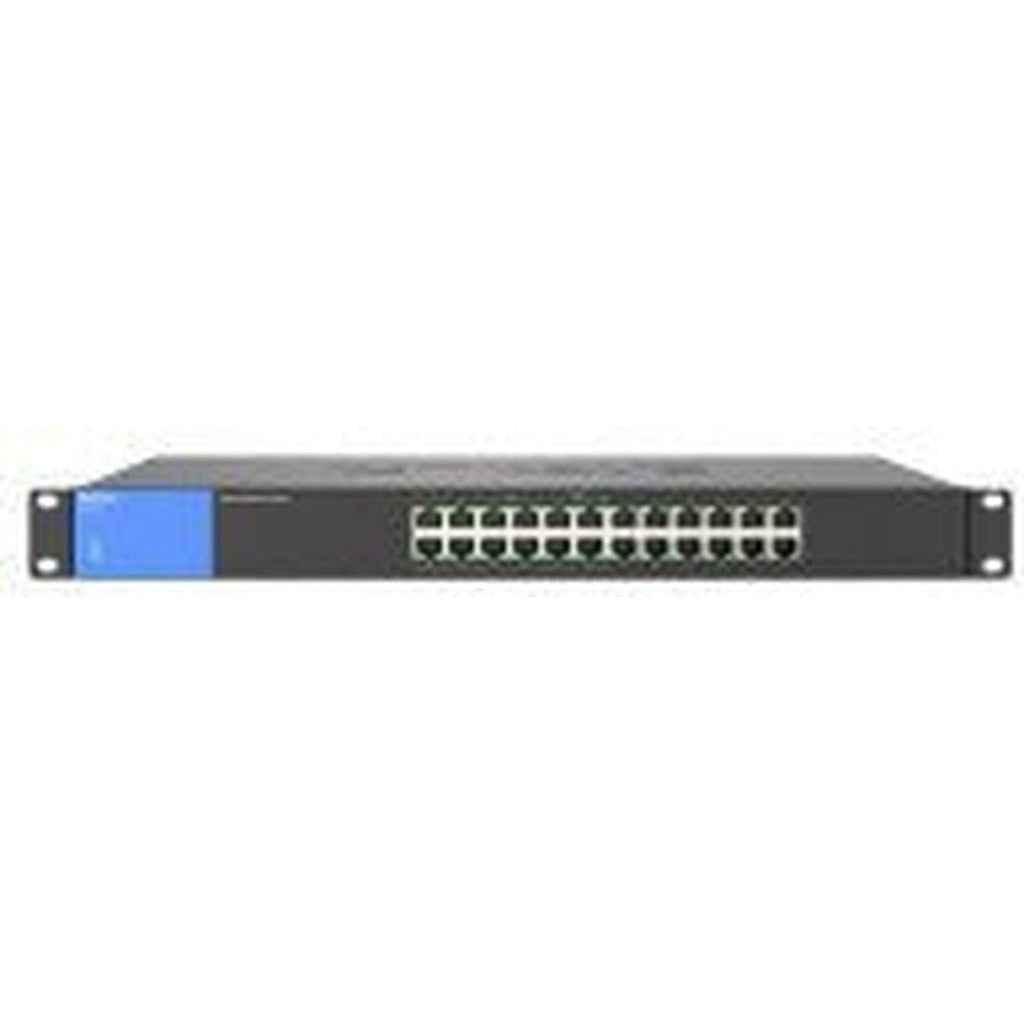 Linksys 24-Port Unmanaged Gigabit Switch With 12 Poe+ Ports (Lgs124P ...