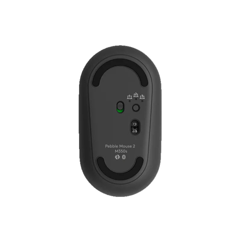Logitech Pebble Mouse 2 M350S / Wireless / Bluetooth Mouse - Tonal Gra ...