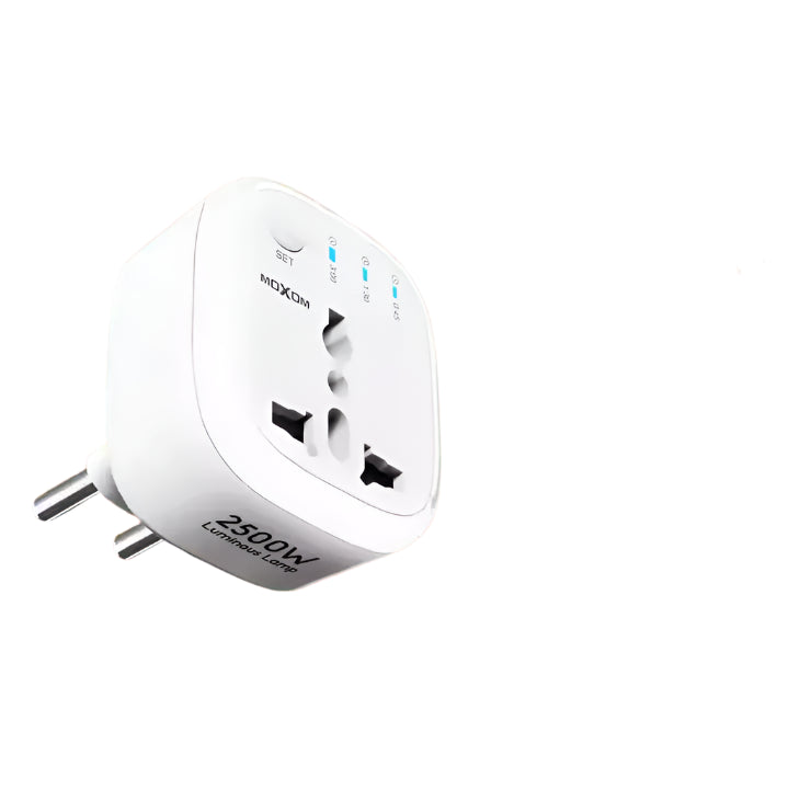 MOXOM Universal Travel Multi Port USB Wall Charger 10A EU Timing lumin ...