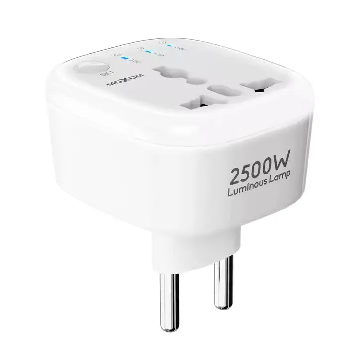 MOXOM Universal Travel Multi Port USB Wall Charger 10A EU Timing lumin ...