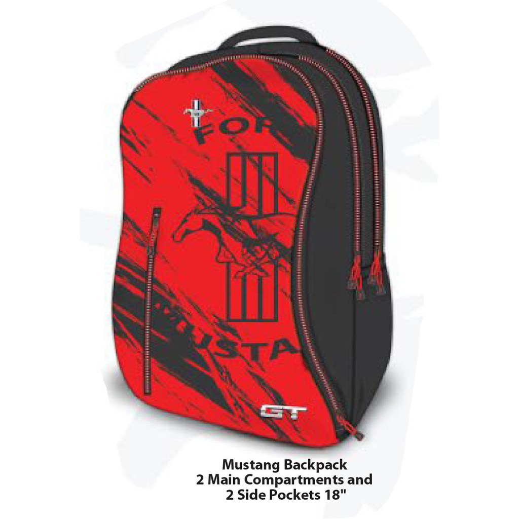 MUSTANG GT RED BACK-PACK – Star Light Kuwait