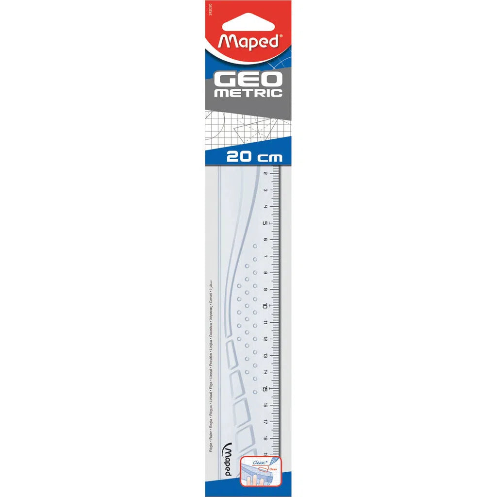 Maped Graphic Ruler 20cm – Star Light Kuwait