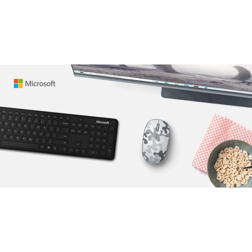 Microsoft Bluetooth Mouse - 2.4 GHz / Up to 5m / Arctic Camo - Mouse ...