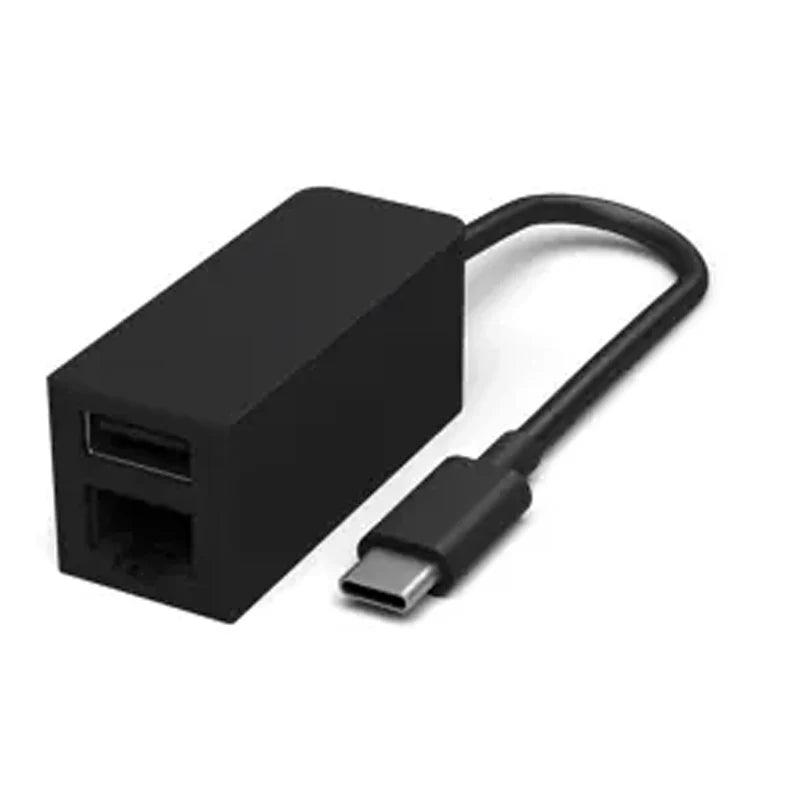 Microsoft Surface USB-C to Ethernet and USB 3.0 Adapter - USB-C / Ethe ...