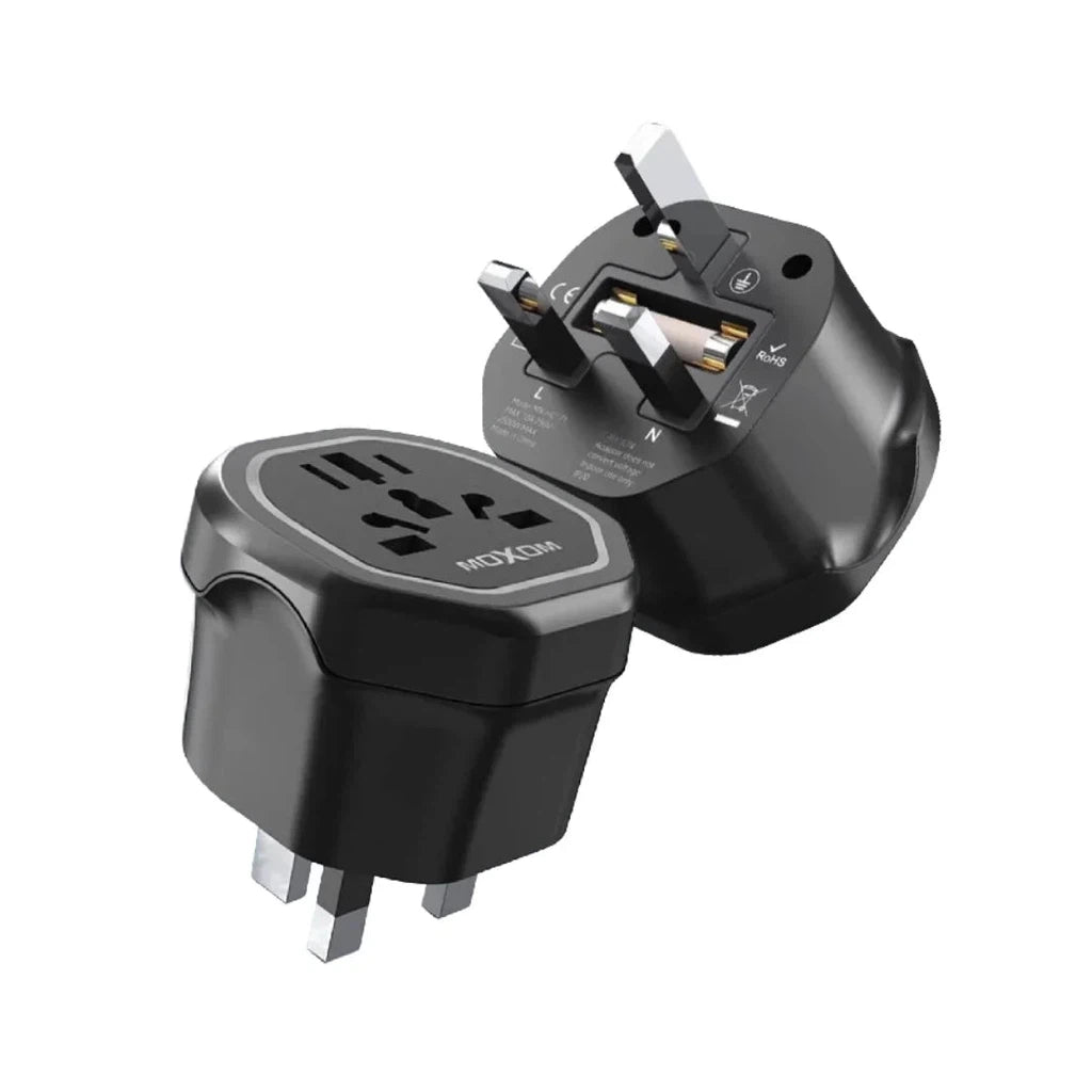 Moxom MX-HC171 Universal Travel Adapter For UK – Star Light Kuwait