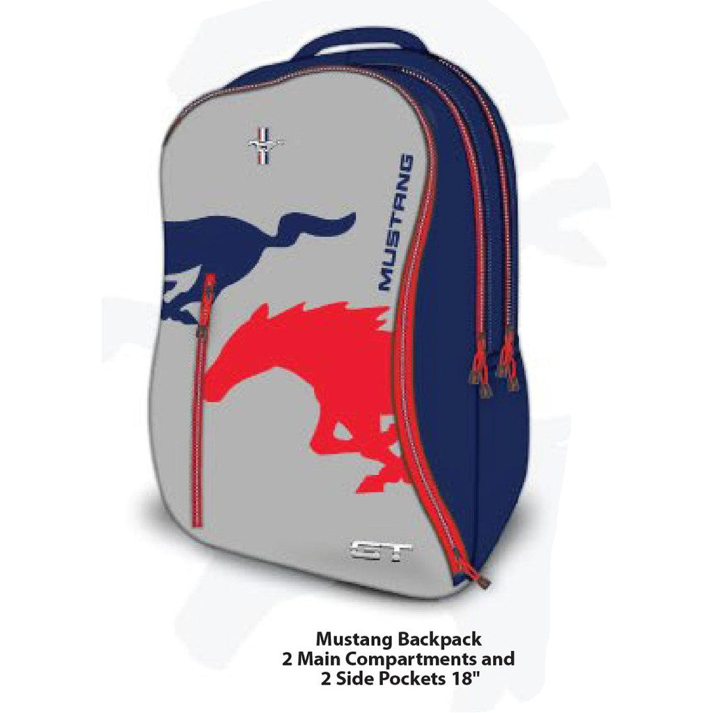 Mustang Navy Blue Backpack – Star Light Kuwait