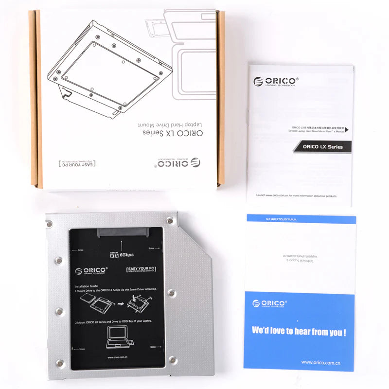 ORICO Aluminum Alloy Internal Hard Driver Mounting Bracket – Star Light ...