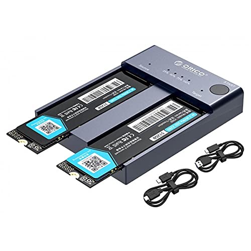 ORICO M.2 NVME SSD Enclosure Aluminum Dual Bay - M2P2-C3-C – Star Light ...